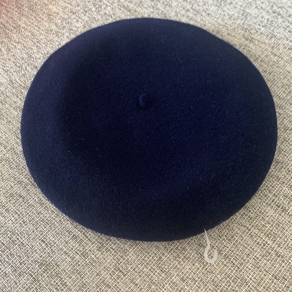 Accessories | The Basque Hoquy Vintage Classic France Wool Navy Beret ...